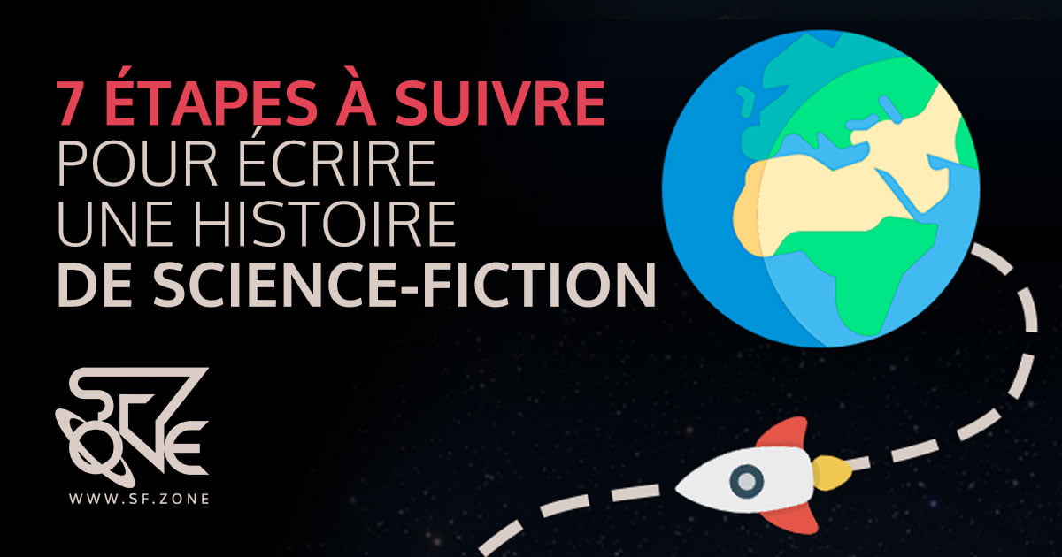 Infographie : Comment écrire de la science-fiction en 7 étapes | SFFF Zone